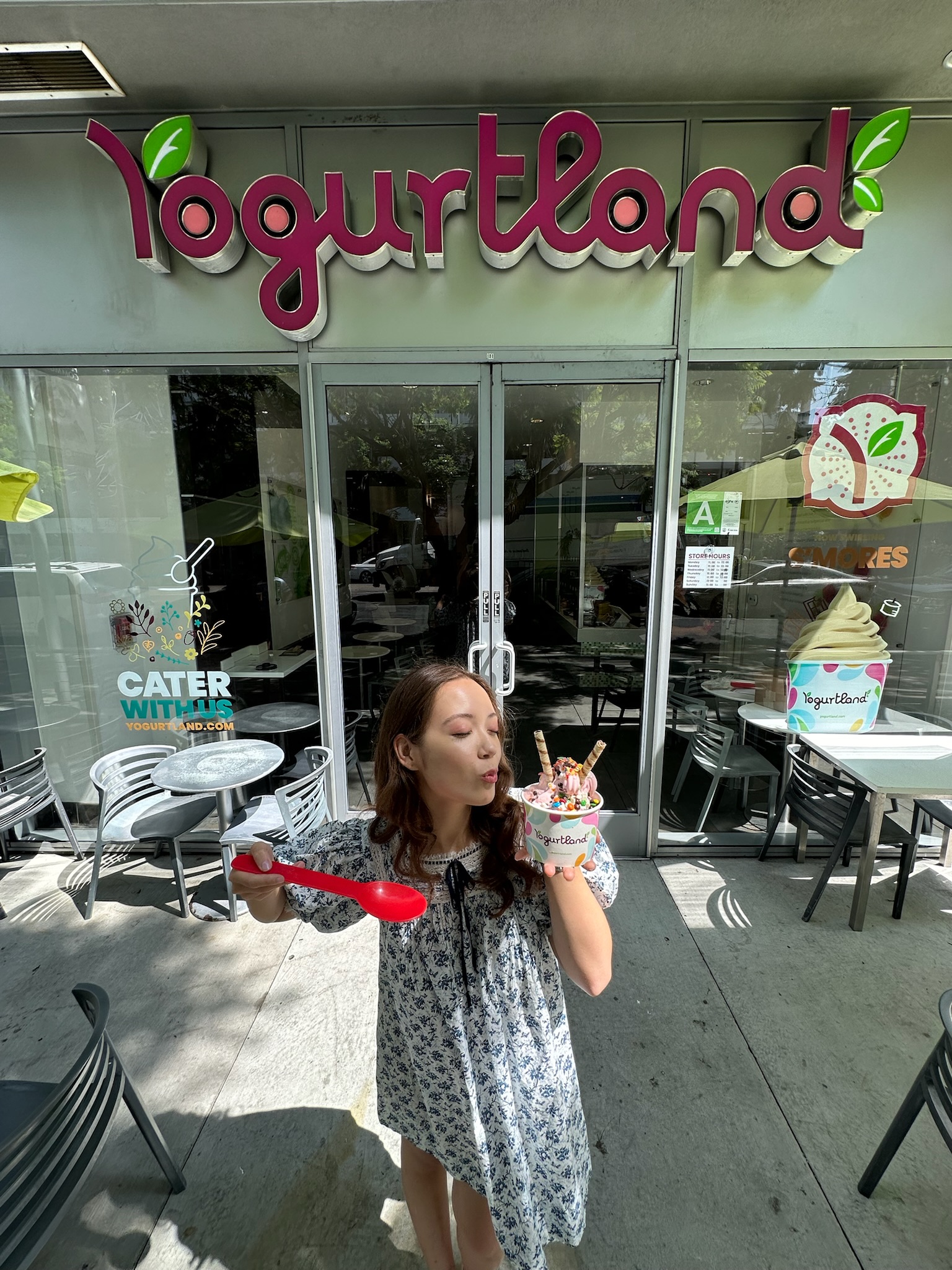 Yogurtland: News | Yogurtland and Laufey Compose Exclusive Laufberry ...