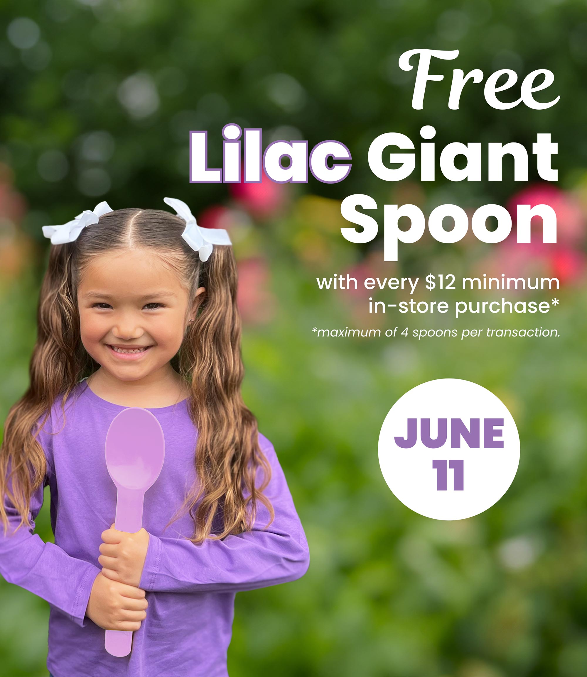 Yogurtland: National Spoon Day