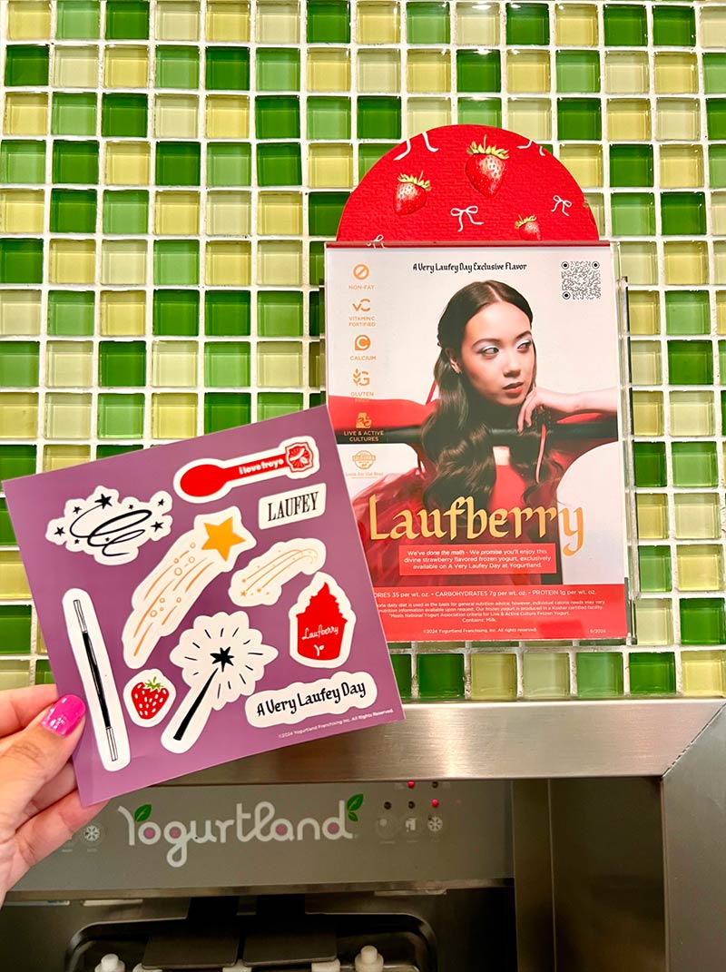 Yogurtland: A Very Laufey Day